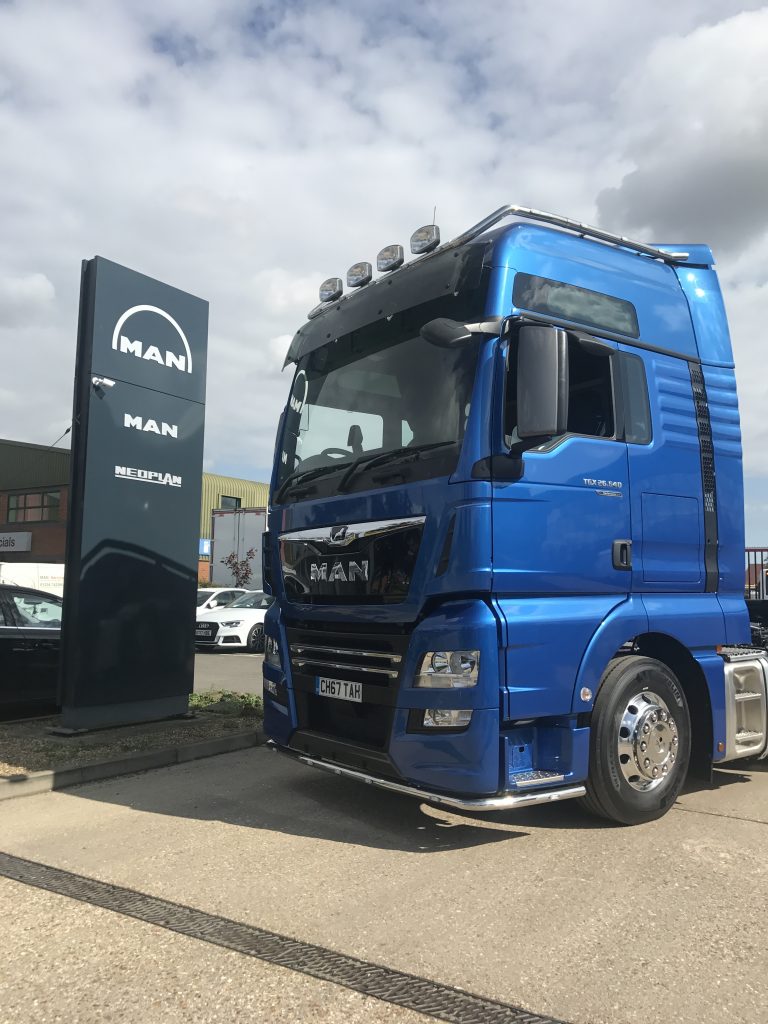 Commercial Motor Discusses Our New Truck Supplied By MAN